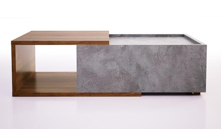 Inspira Coffee Table With Storage Drawer: Boss's Cabin
