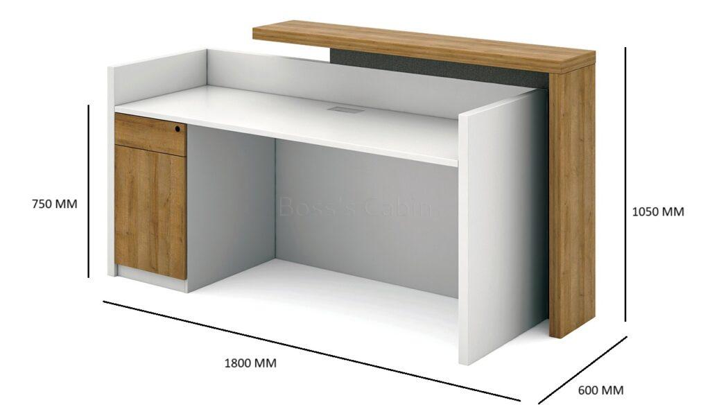 Reception Desk Online | Ready To Ship And Install: BossesCabin.com